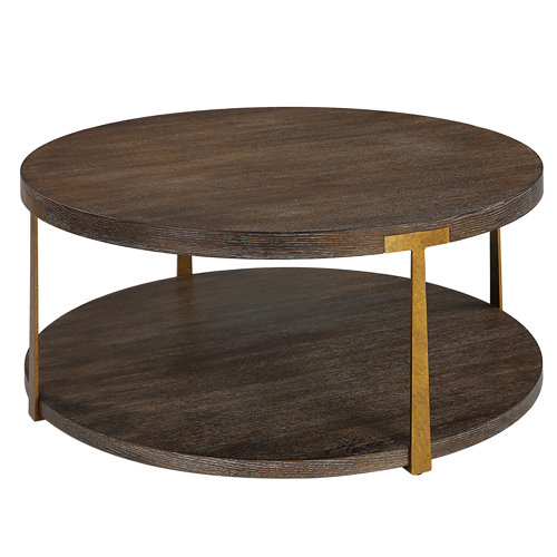 Farmhouse & Rustic Round Coffee Tables | Birch Lane